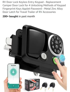 XPORTION FCS-MMS-01 Rv Door Lock Keyless Keypad Camper